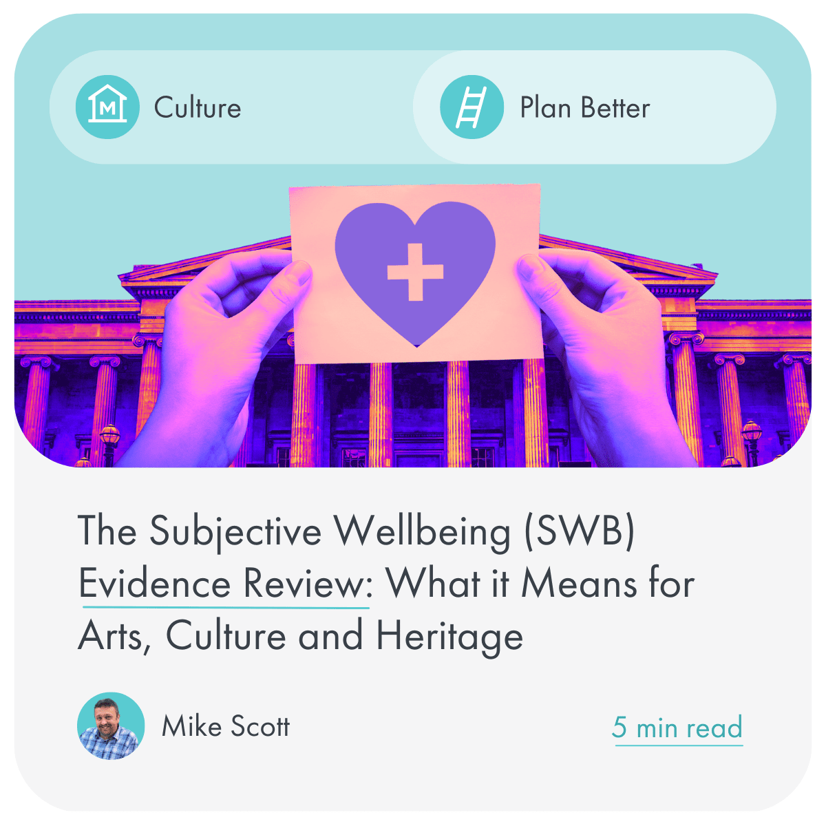 Subjective Wellbeing Evidence Review: Arts, Culture and Heritage
